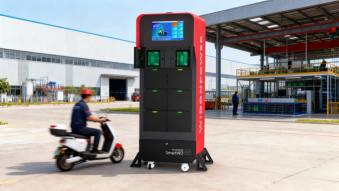 China Smart Battery Swapping Station Featuring Remote Diagnostics and Automated Battery Handling for Enhanced Fleet Management for sale