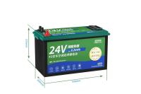 China 24V 8.2kWh LiFePO4 Lithium Battery Pack for Truck Parking Air Conditioner | 314Ah High Capacity Start-Stop Battery | WD-AXD-ZC24314-L for sale