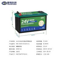 China 24V 8.2kWh LiFePO4 Lithium Battery Pack for Truck Parking Air Conditioner | 314Ah High Capacity Start-Stop Battery | WD-AXD-ZC24314-L for sale