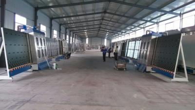 China Large Capacity Vertical Glass Washing Machine With Plc Control System for sale