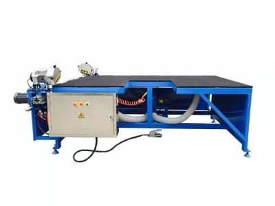 China Semi - Automatic Glass Making Machine Horizontal Double Heads Low-e Edge Remover for sale