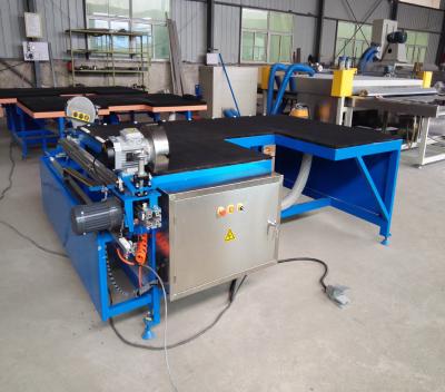 China Semi-Automatic  Horizontal Double Head Low-E Glass Edge Remover for sale