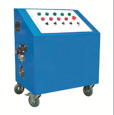 China Insulating Glass Gas Filling Machine Double Glazing Equipment 4 Pcs At One Time CE for sale