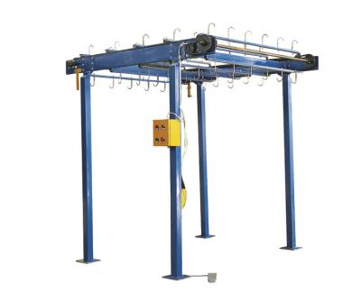 China Semi - Automatic Aluminum Frame Transfer Machine / Hanging Conveyor for sale