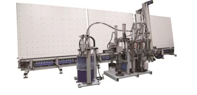 China Shape & Structure IGU Sealing Robot Double Glazing Machinery Customized for sale