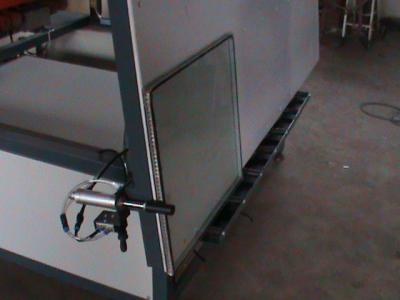 China Power 50Hz Hot Press Table for Warm Edge Spacer Double Glazing for sale
