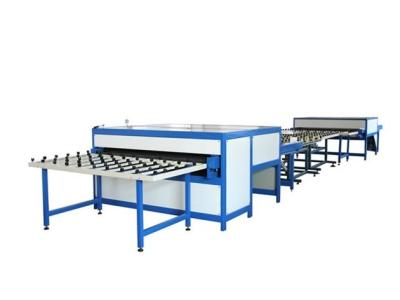 China Warm Edge Spacer Double Glazing Machinery Insulating Glass Production Line for sale