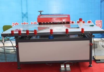 China Cold Roller MINI Press Table Double Glazing Machinery 1000mm Width for sale
