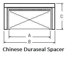 China Butyl Warm Edge Spacer for IGU for sale