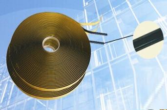 China 3mm Flexible Warm Edge Spacer For Insulating Glazing Good Adhesive for sale