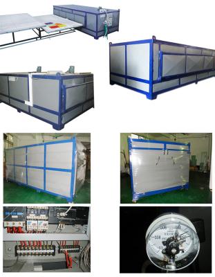 China Hydraulic Vacuum Heat Glass Laminating Machine With EVA Film 2200x3200mm for sale