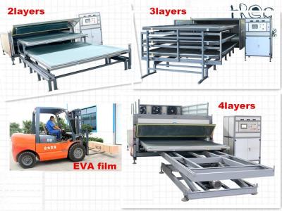 China Glass Automatic Laminating Machine Oven for EVA Film Process multi Layer for sale
