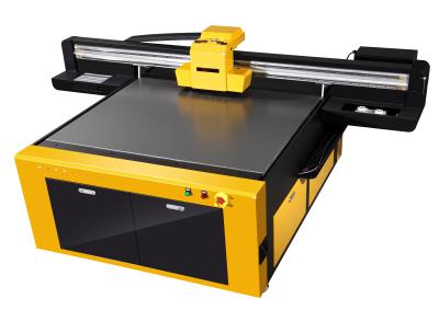 China ABS / Cloth Jet Ink UV Flatbed Printer With adjustable Nozzle Temperature and Voltage for sale