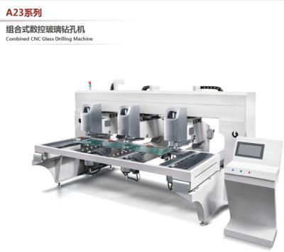 China Automatically Horizontal Drilling Machine Glass Processing Machinery For Shower Door for sale