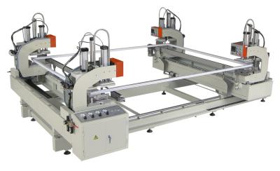 China Stable operation UPVC Window Machine , CNC Horizontal Four Point Welding Machine for sale