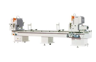 China Low noise UPVC Window Machine , Digital Display Double Mitre Saw for Vinyl Profile for sale