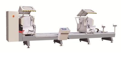 China PVC Profiles Window and Door Machinery CNC Double Mitre Sawfor Aluminum Profile / PVC / uPVC /  Vinyl Window for sale
