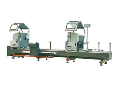 China Aluminum Windows Frame Cutting Machine / CNC Double Head Mitre Saw for sale
