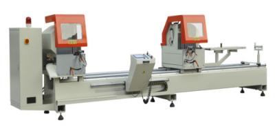 China 4.5KW Window and Door Machinery Double Head CNC Cutting Equipment for sale
