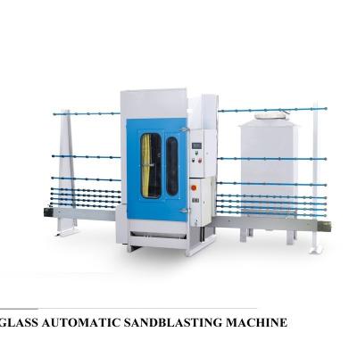 China Professional Auto Glass Edging Machine , Vertical Sandblasting Glass Equipment for sale