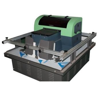 China 100W Small Format LED UV Printer ,  CMYK CMYKW Digital Printing Mmachines  28cm x 55cm for sale
