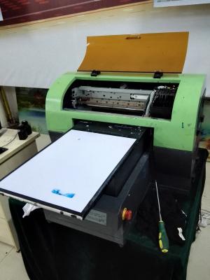 China Paper / Canvas uv led flatbed printer with Win98 Win7 Operation System 28cm x 55cm for sale