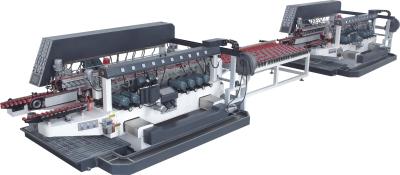 China Full Automatic Straight Line Glass Edging Machine 20 Motors Customized for sale