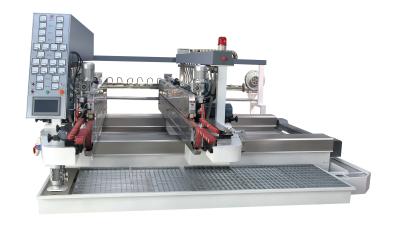 China Automatic Glass Edging Machine , Glass Grinding Equipment 0~3mm Glass Chamfering Width for sale