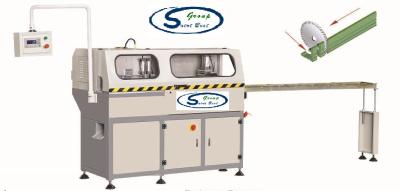 China Aluminum Windows and Doors Parts Corner Connector Cutting Machine for sale