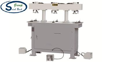 China 3Kw Aluminium Window Machinery , Multi - Dies Hole Punching Machine For Aluminum Profile for sale
