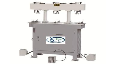 China Three Position Door Window Aluminum Punching Machine 140mm-280mm Enclose Height for sale