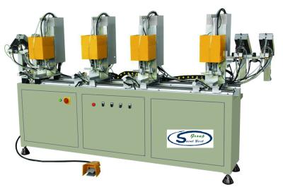 China Window Screw Tightening Machine With Four Head , PVC Window Machinery for sale