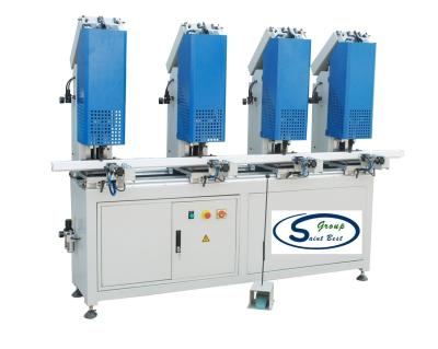 China Reinforcement Fixing PVC Plastic Window Machine , Steel Strengthen UPVC Window Machinery for sale