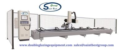 China Three Axis CNC Aluminium Door And Window Making Machine Digital Display for sale