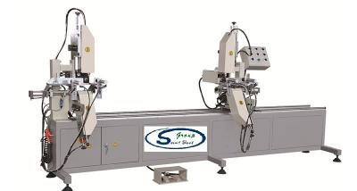 China Double Head Window And Door Machinery , High Precision CNC Double Mitre Saw for sale