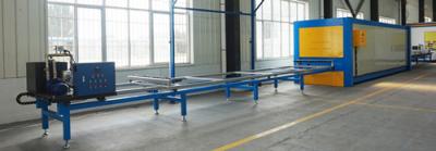 China Wood Effect Transfer Furnace Aluminium Window Machinery For Aluminum Profile for sale