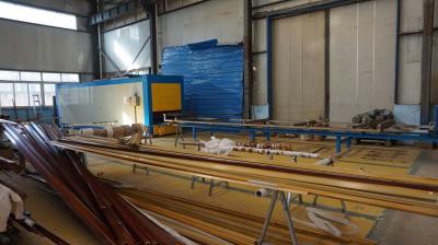 China Automatic Aluminium Window Machinery , Wood Grain Transfer and Powder Coating Line for sale