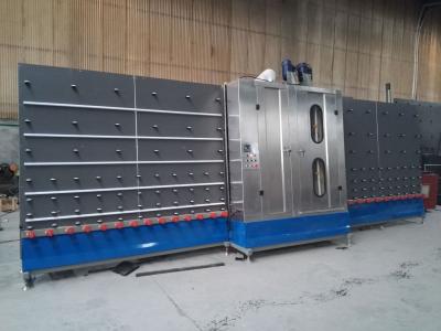 China 50HZ / 220V Double Glazing Equipment , Vertical Glass Washing and Drying Machine for sale