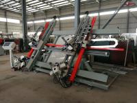 China Four Head aluminium corner crimping machine , CNC aluminum window corner crimping machine for sale