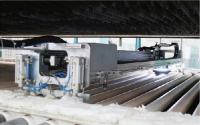 China Glass Tempering Furnace Ceramic Roller Cleaning Robot,Ceramic Roller Cleaning Robot for Glass Tempering Furnace for sale