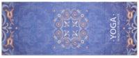 China Minglu YM-002 Rubber Bottom Yoga Mat 200cm Length For Yoga Practice for sale