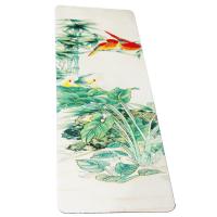 China Non Slip Eco Friendly Rubber Yoga Mat YM-007 For All Types Of Yoga for sale
