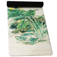 China Non Slip Eco Friendly Rubber Yoga Mat YM-007 For All Types Of Yoga for sale