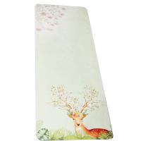 China Long Yoga Pilates Eco Friendly Rubber Mat With Luming YM-009 for sale