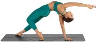China Eco Friendly Natural Rubber Yoga Mat Non Toxic For Home Office SGS Certified for sale