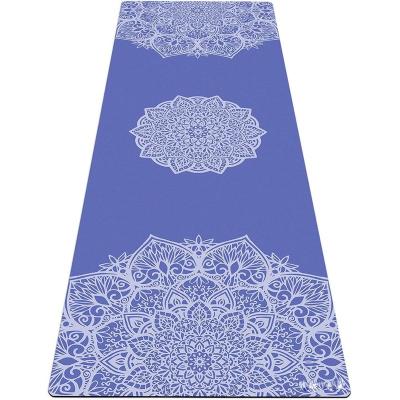 China Custom Design Luming YM-015 Eco Friendly Rubber Yoga Mat For Exercise for sale