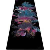 China Custom Design Luming YM-015 Eco Friendly Rubber Yoga Mat For Exercise for sale