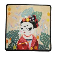 China Rubber Fabric Cloth Mouse Pad With Bikini Girl Design For Heat Protection for sale