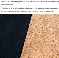 China 200cm Long Extra Grip Rubber Yoga Mat For Enhanced Balance Stability for sale
