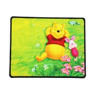 China Nature Rubber Fabric Cloth Mouse Pad With Full Color Sublimation Printing for sale